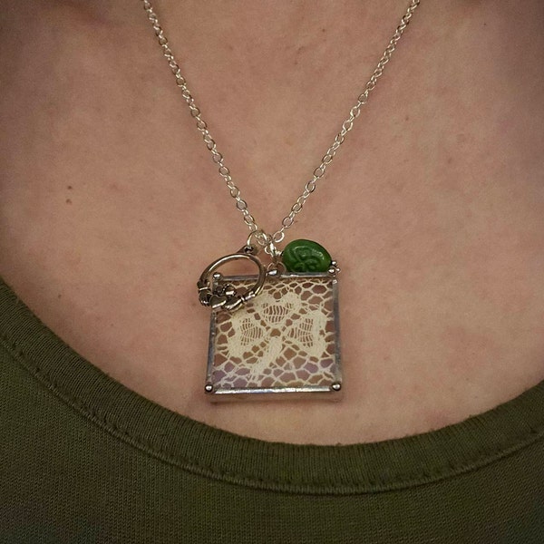 Shamrock St. Patrick's Irish Clover Lace, Claddagh, and Shamrock Bead ...