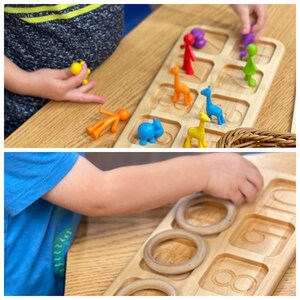 Coin Sorting Board Money Manipulation Board Money Activity | Etsy