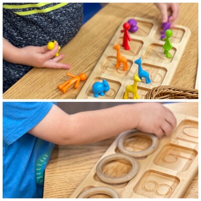 Large 10 Frame With Engraved Numbers Ten Frame Math Manipulatives ...