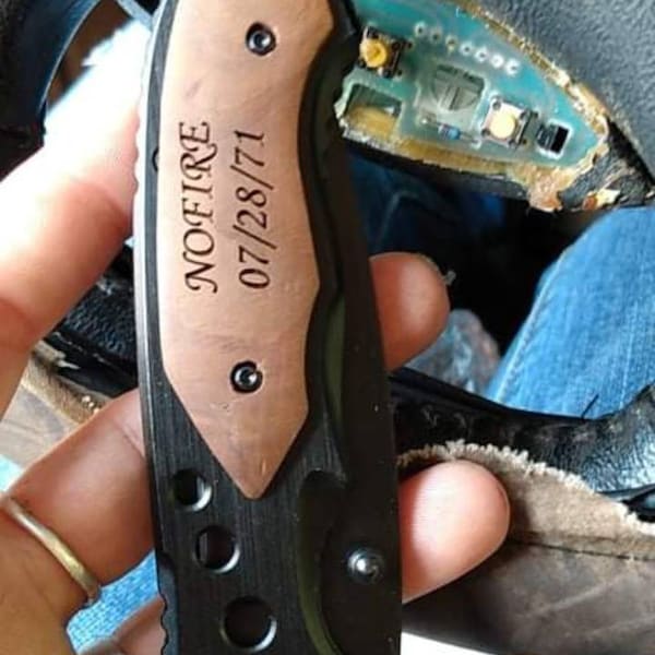 Stepfather of the Bride Knife Gift From Groom - Step Father Wedding ...