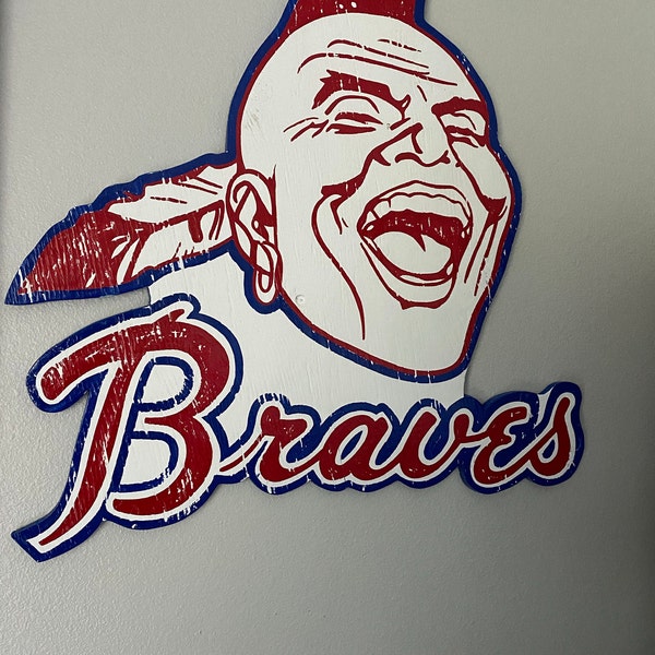 Atlanta Braves Sign - Etsy
