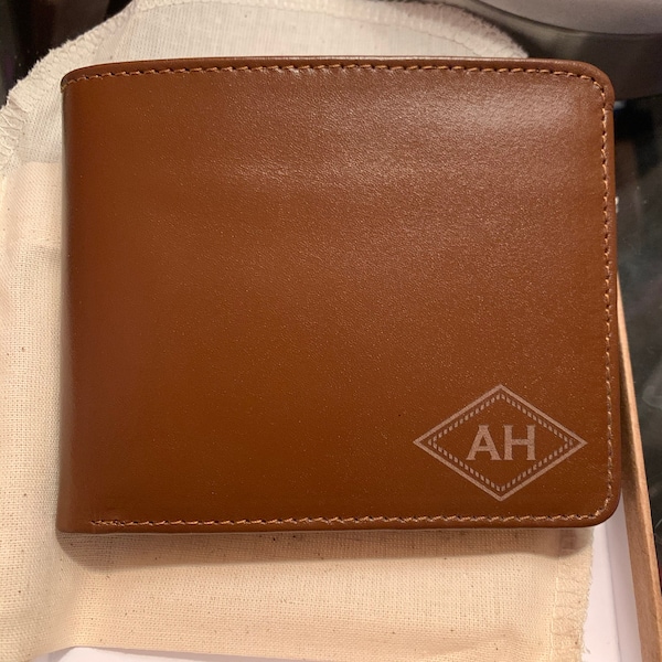 Father's Day Gift for Dad Engraved Wallet Personalized Wallet Men ...
