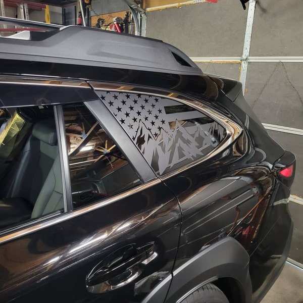 Fits Only for 10-24 Subaru Outback, Octopus Tentacles, Quarter Window ...