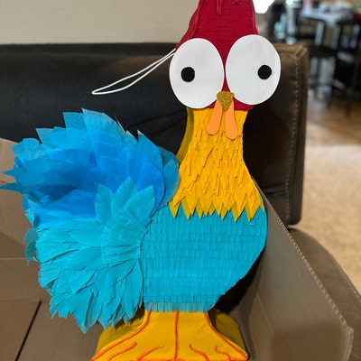 Hei Hei Pinata Moana Birthday Party Hei Hei Party Supplies - Etsy