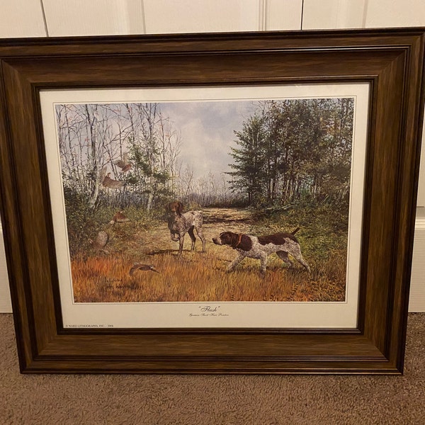 Harvest Time Art Print by John L. Ward, John Deere Tractor Print ...