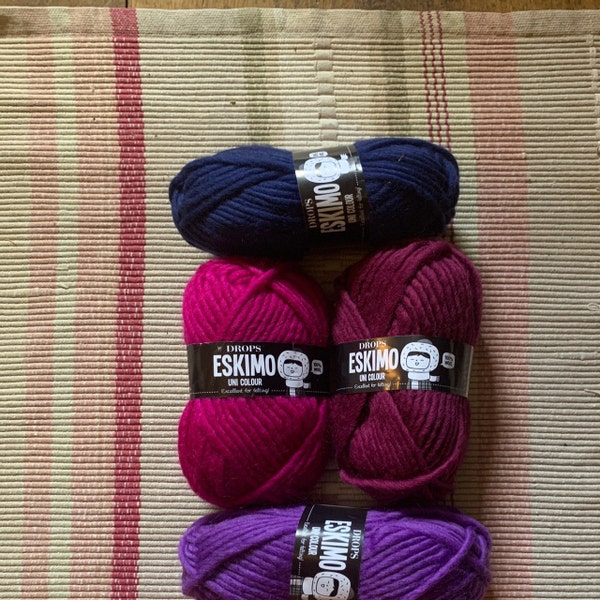 Garnstudio DROPS Eskimo Super Bulky Yarn(14ply) 50g, 100% Wool ...