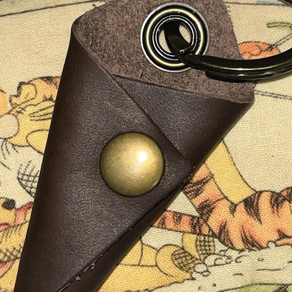 Personalized Leather Keychain Wrap | Key Wrap | Key Fob Customized With ...