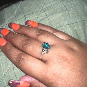 Wire Wrapped Summer Rings - Etsy