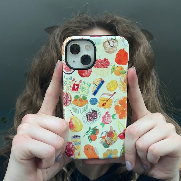 Blue China Phone Case Chinoiserie Toile Aesthetic Chinese Pattern ...