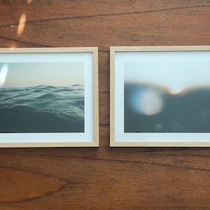 Maple Picture Frame / Custom Size Available / 1/2 Thin Edge Handmade ...