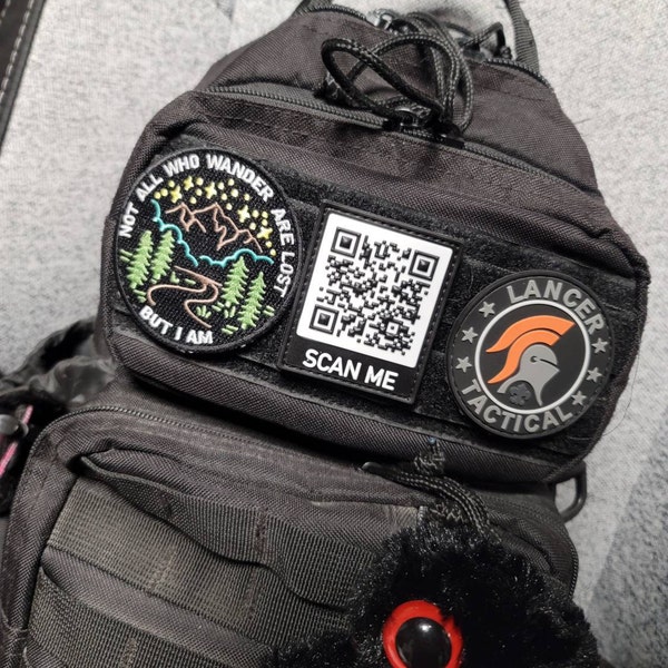 Rick Roll QR Code Meme Funny PVC Morale Patch - Etsy