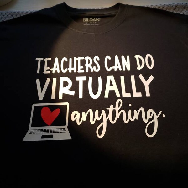 Teachers Can Virtually Do Anything SVG Cut File Vinyl Decal for ...