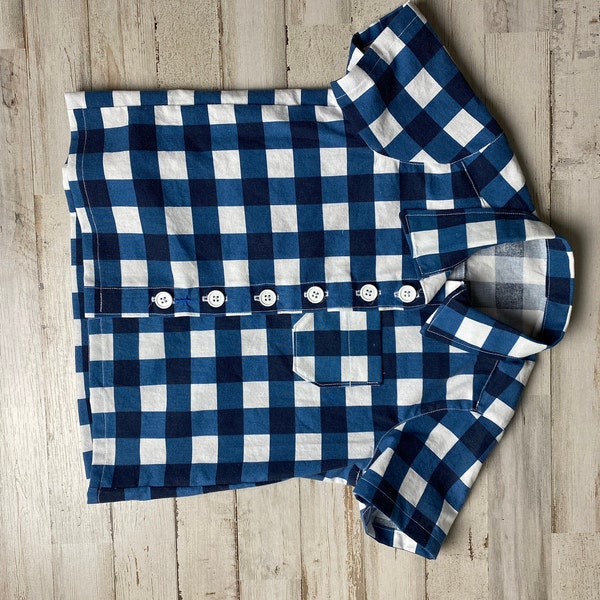 Birch Button up PDF Pattern - Etsy