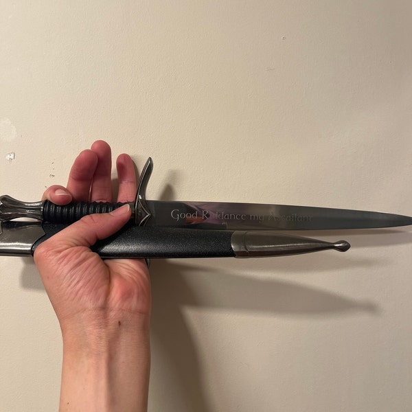 Elven Dagger With Free Custom Engraving - Etsy