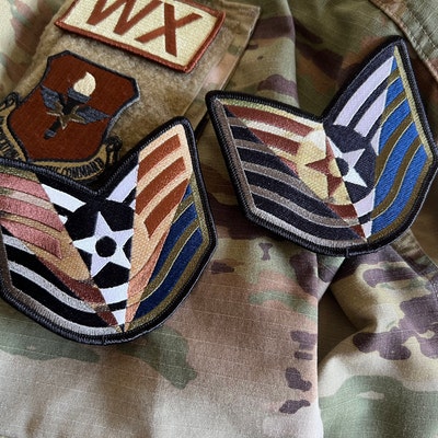 NEW A Career in STRIPES tsgt 3-color OCP - Etsy