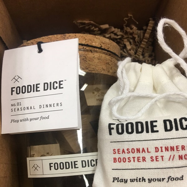 Foodie Dice® Seasonal Dinners Tumbler (original Edition) // Laser ...
