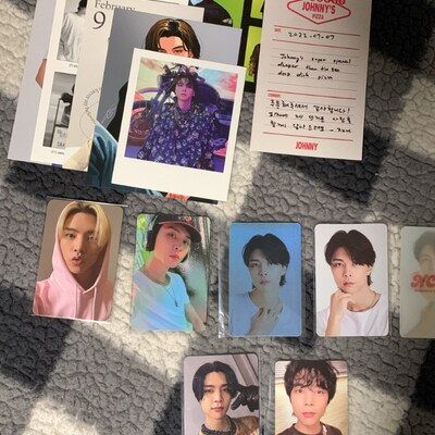 Scroll Decorated Toploaders Photocard Holder Hologram Kpop Photocard ...