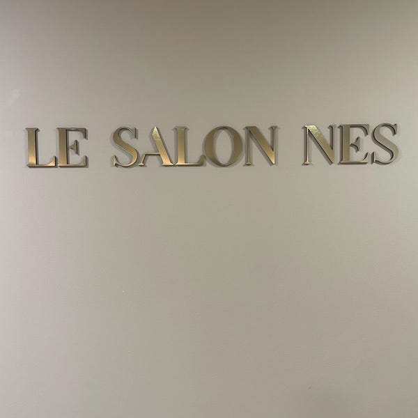 Luxury Custom Acrylic Sign for the Wall, Black Background With Gold ...