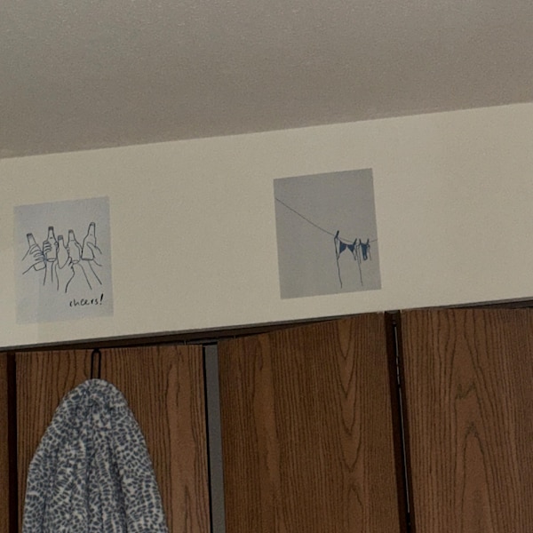 Light Blue Bikini Art Print, Bathing Suit Poster, Beachy Prints ...