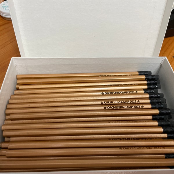 Solid Star Pencils, Custom Pencils, Personalized Pencils, Back to ...