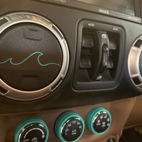 Ocean Wave Vinyl Decal Vinyl Sticker, Wave Decal, Ocean Decal, Car ...