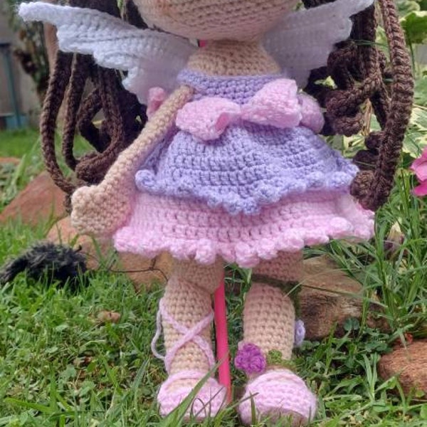 Fairy Girl Lila English Pattern - Etsy