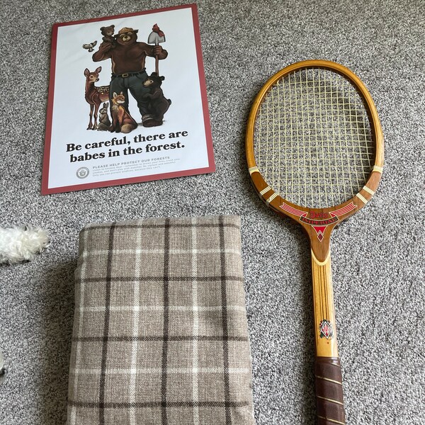 Wood Tennis Rackets Wright and Ditson Trophy Spalding World ...
