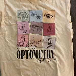 Comfort Colors Optometry Shirt, Ophthalmologist Shirt, Ophthalmology ...