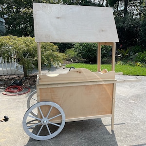 Candy Cart Traditional Style foldable PLANS With Measurements DIGITAL ...