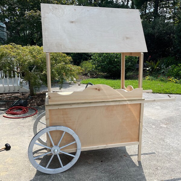 Candy Cart Traditional Style (foldable) PLANS With Measurements ...