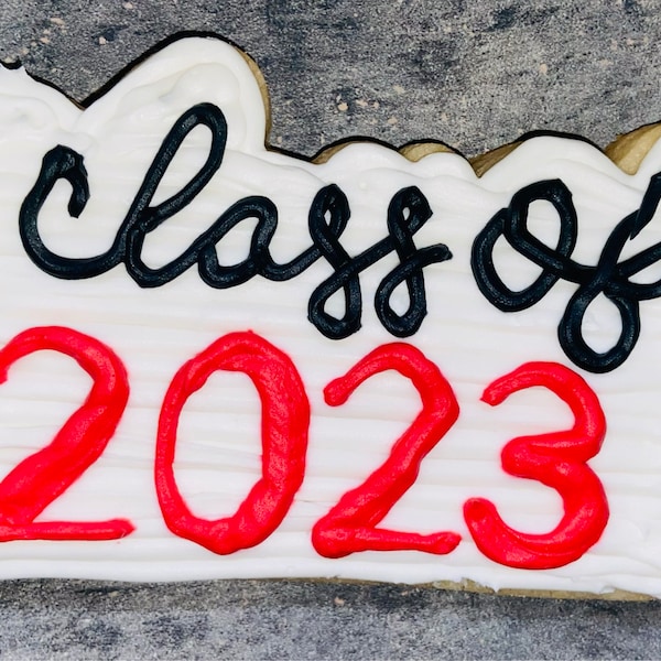 Class of or Graduation Year Cookie Cutter and Fondant Cutter and Clay ...