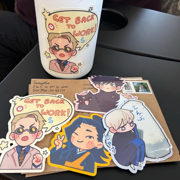 Get to Work Sticker! - Etsy