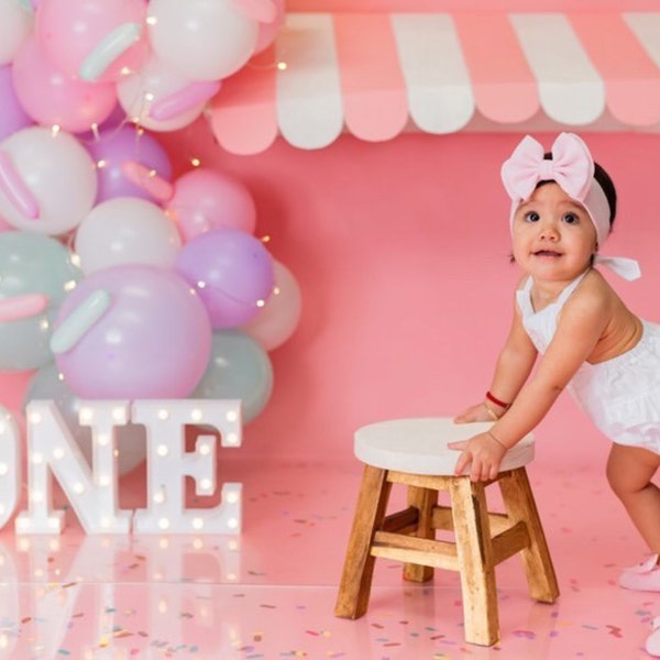 Pink and Gold Sunsuit Monogrammed, First Birthday Ruffle Bubble, White ...