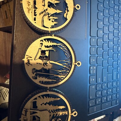 Wooden House Laser Cut Night Light Lamp Mdf Laser Cutting Home - Etsy UK