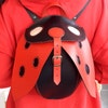 Leather Backpack Pattern PDF - the Ladybug - by Leatherhubpatterns - Etsy