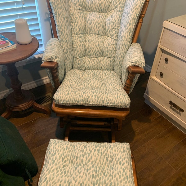 Wingback Rocker Replacement Cushions / Canadian Rocker Cushions ...