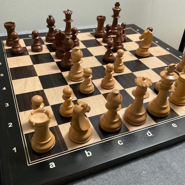 The Sovereign Series Luxury Chess Pieces Turquoise Blue & Black ...