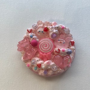 Decoden Blank Compact Mirror for Decoden Projects,decoden Art, Jewelry ...