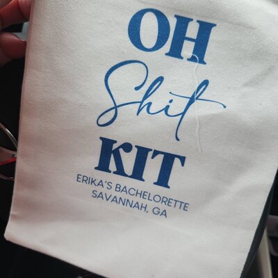 Oh Shit Kit Personalized Oh Shit Kit Personalized Party Favor Hangover ...