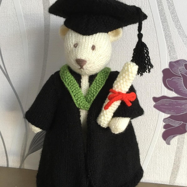 Graduation Gown Outfit - Knit a Teddy - Etsy