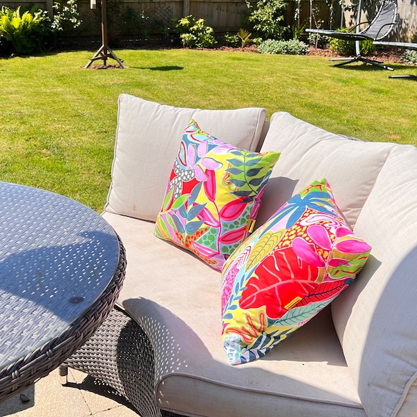 Outdoor Cushions , Waterproof Cushions , Tropicals , Handmade , Summer ...