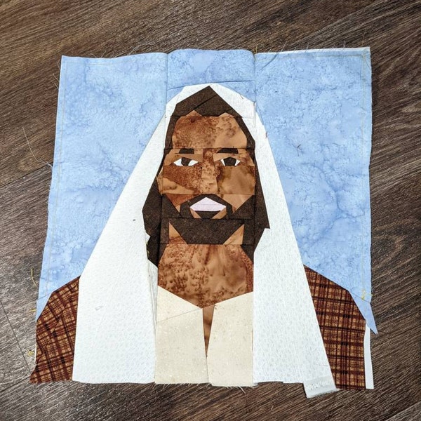 Jesus Quilt Block Foundation Paper Piecing Pattern PDF - Etsy