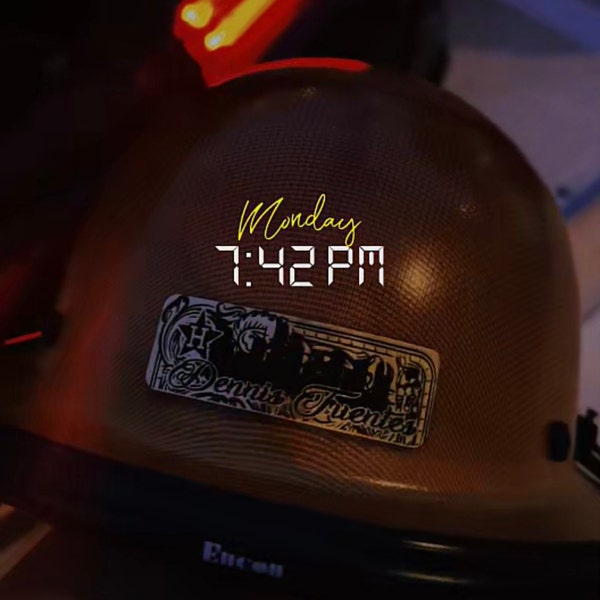 Hard Hat Name Tag - Custom - Personalized - Hard Hat Name Plate - Etsy