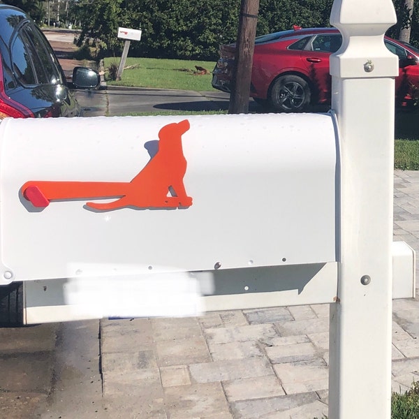 Dog Mailbox Flag: Plasma Cut Metal Art, Custom Breed - Etsy