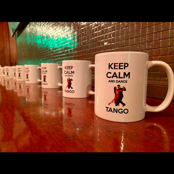Gardel Mug With Color Inside | Tango Gift | Tango Mug | Dancer Gift ...