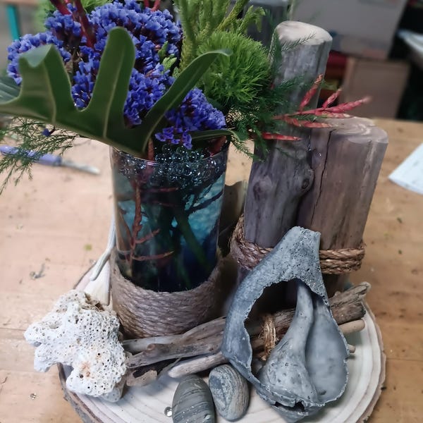 2. Single Chunky Driftwood Piling,nautical/coastal/lake Theme Decor ...