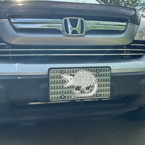 Cherry License Plate Frame, Realistic Cherries License Plate Cover ...