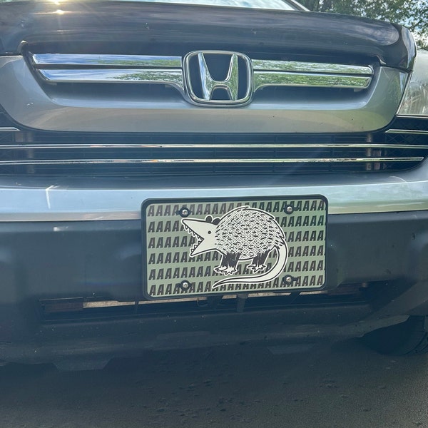 Opossum License Plate, Possum Car Decor, Funny Car Accessories for Men ...