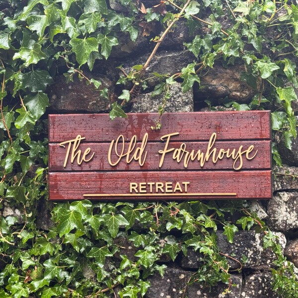 Custom Hotel Sign, Boutique Hotel Sign Personalized, Wooden Motel Sign ...