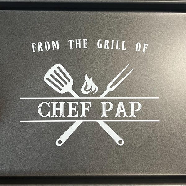 Custom Engraved Cookie Sheet Pan | Personalized Bakeware for Gifts ...
